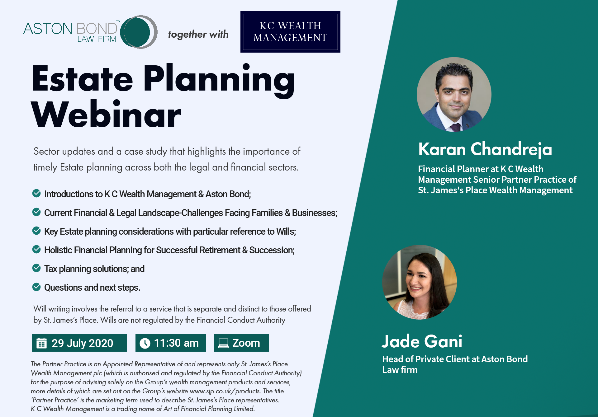 Estate Planning Webinar Industry Update And Case Study Aston Bond